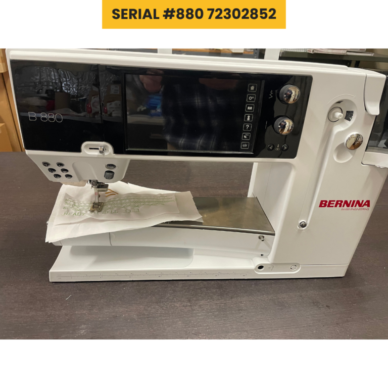 Certified Pre-Owned Bernina 830 - Sewing and Vacuum Authority